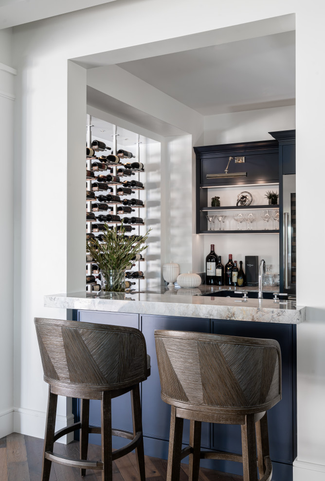 Royal Harbor Refined - Beach Style - Home Bar - Miami - by Design West ...
