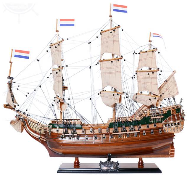 Friesland Medium Museum-quality Fully Assembled Wooden Model Ship ...
