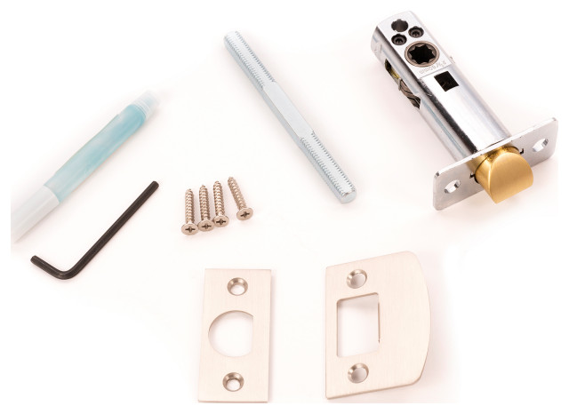 Apollo Door Set 3 5/8" X 18" - Victorian - Doorknobs - by BRASS Accents ...