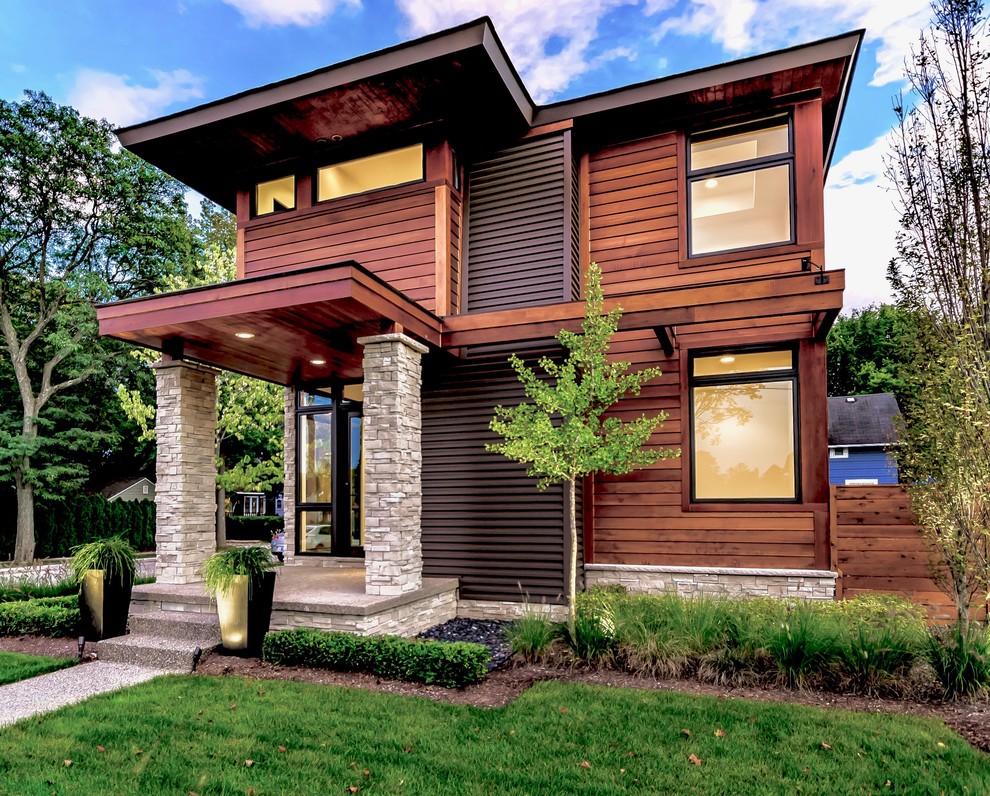 urban infill homes - Contemporary - Detroit - by kevin akey - azd ...