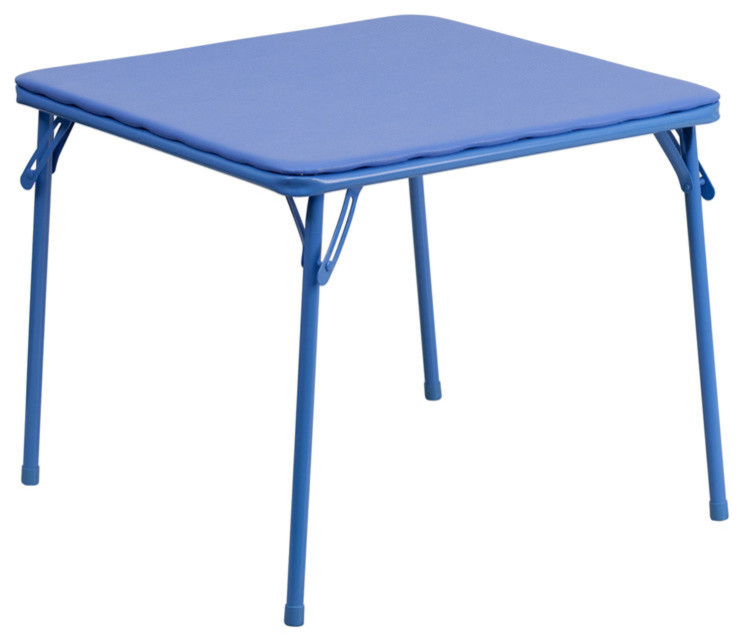 Kids Blue Folding Table - Modern - Folding Tables - by ShoppyPal | Houzz