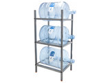 Goldwell Designs 3-Step Bottle Rack - Contemporary - Food Storage ...