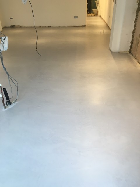 Microcement Internal & External Floor Fulham Lonfon - Contemporary ...