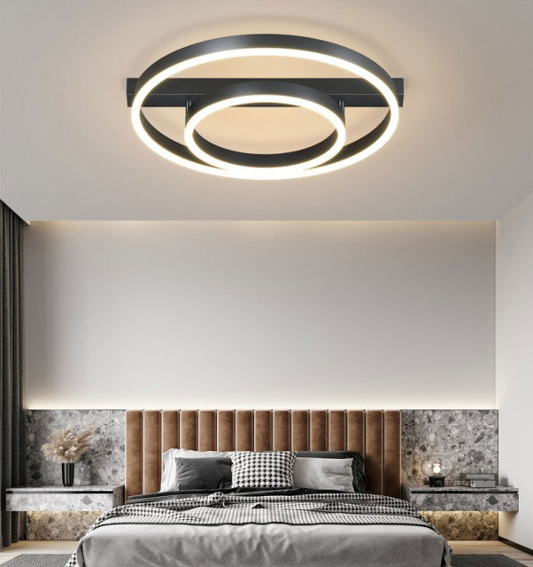 Nordic Round LED Ceiling Light For Living Room, Dining Room, Dia23.6xh3 ...