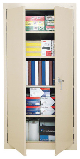 Storage Cabinet, Beige, 18x36 - Contemporary - Storage Cabinets - by ...
