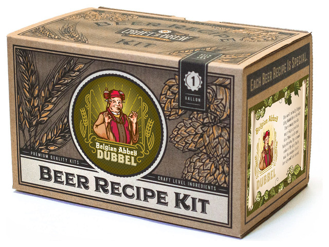 Craft A Brew Belgian Abbey Dubbel Craft Beer Recipe Kit - Traditional ...