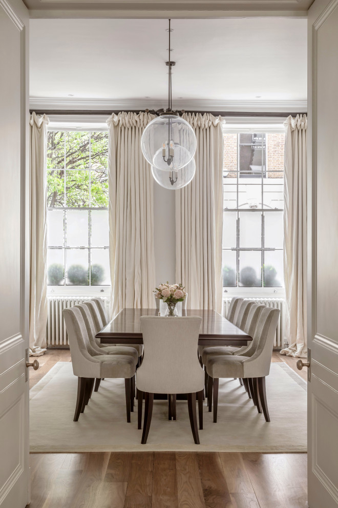 Grade II Listed Georgian Townhouse - Dining Room - Transitional ...