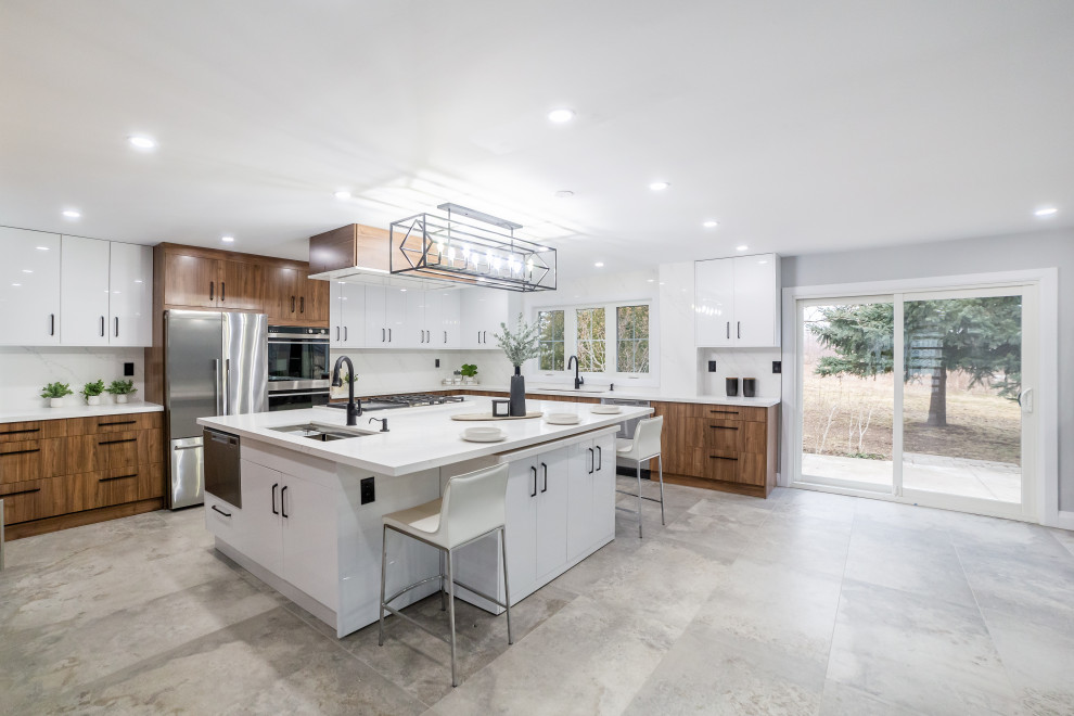 West 5th Hamilton - Modern - Kitchen - Toronto - by Lusso Design Group ...