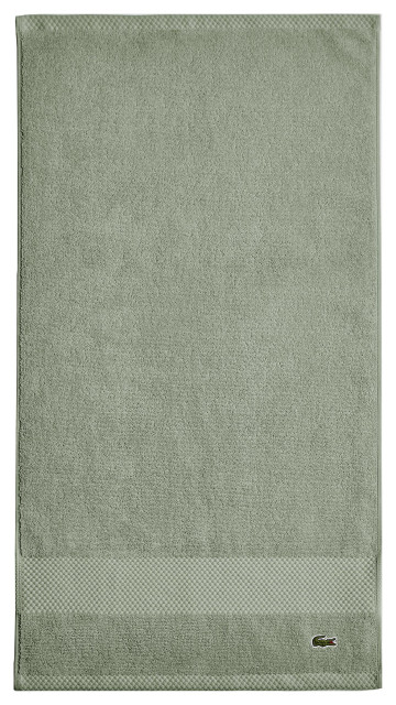 Lacoste Heritage Supima Cotton Solid Towel Collection, 30 x 16 - Modern ...