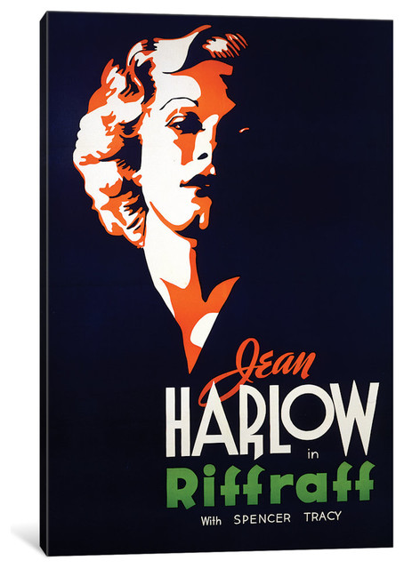 "Riff Raff Film Poster" by Radio Days, Canvas Print, 18x12x1.5 ...