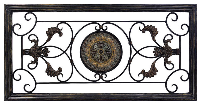 Metal Scroll Frame - Mediterranean - Wall Accents - by Bison Commerce ...