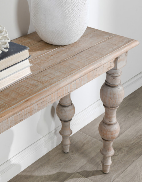 Blair Natural Beige Console Table - French Country - Console Tables ...