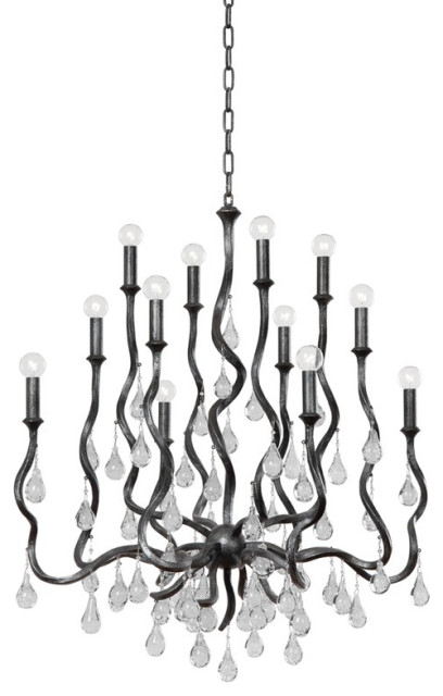 Corbett Lighting Aveline 12 Light Chandelier - Traditional ...