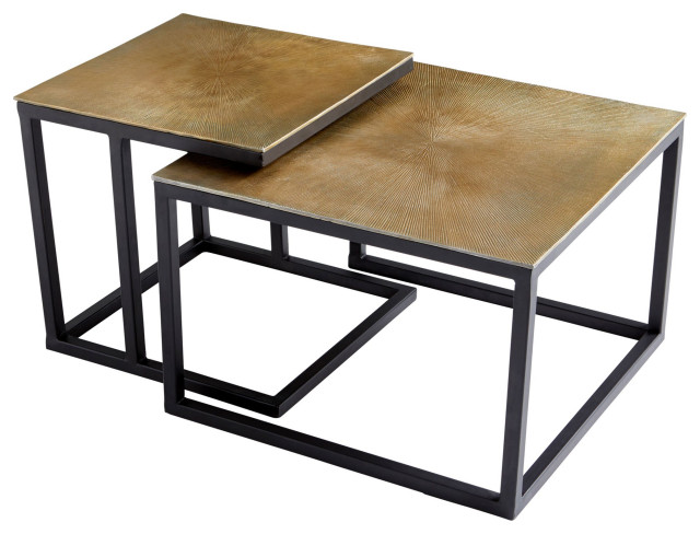Arca Nesting Tables - Industrial - Coffee Table Sets - by Hudson Home ...