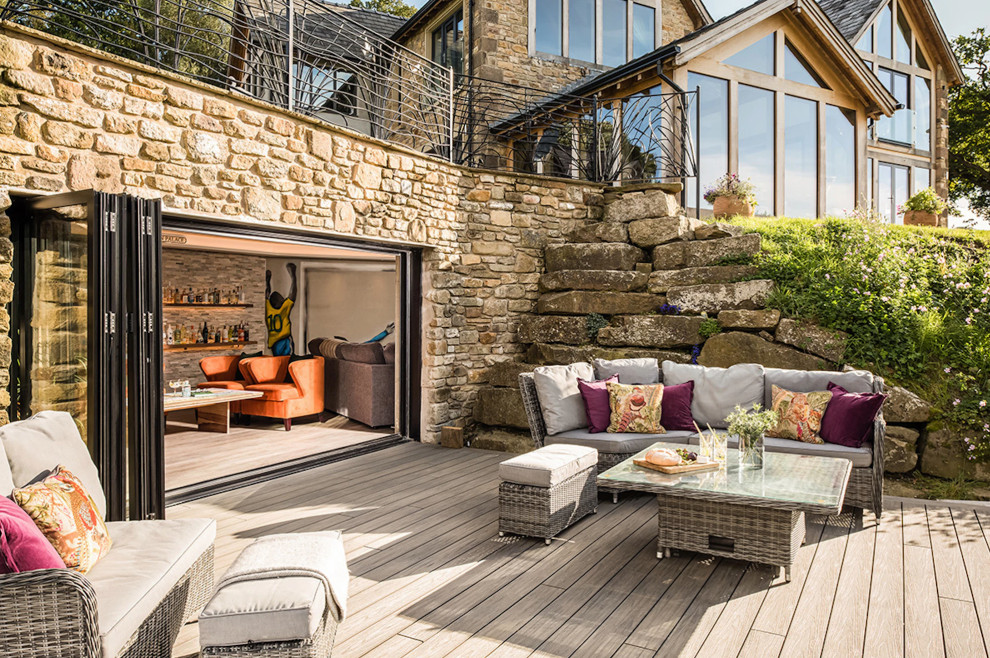 Full Interior Design Oak Frame Building - Farmhouse - Deck - Other - by ...
