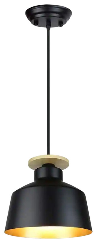 Black Industrial Pendant Light Adjustable Bar Ceiling Hanging Light ...