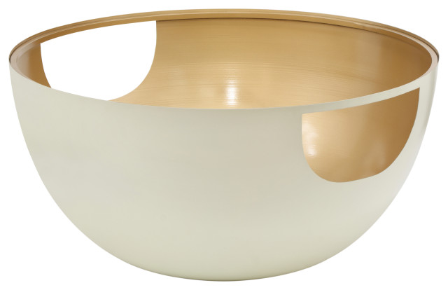 Doma Cream / Gold Coffee Table - Contemporary - Coffee Tables - by ...