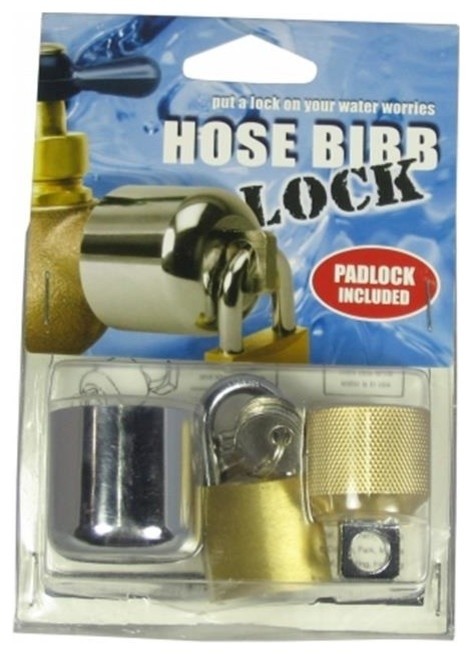 Conservco DSL-2 Hose Bibb Lock With Padlock - Home Security And ...