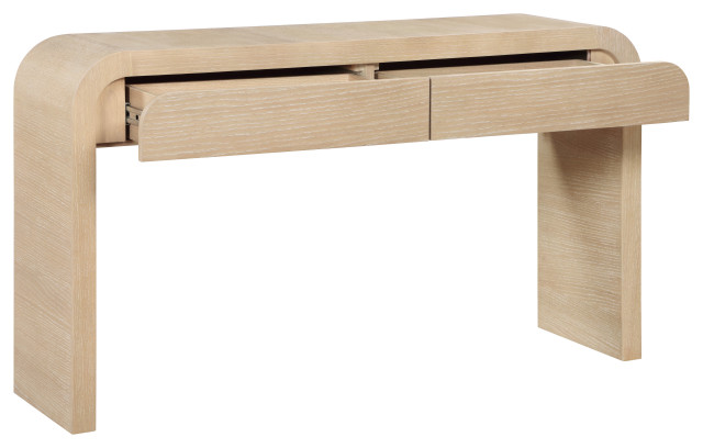 Cresthill Natural Ash Console Table - Transitional - Console Tables ...