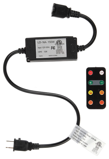 Dimmer with Remote Pro LED String Lights, Commercial - Midcentury ...