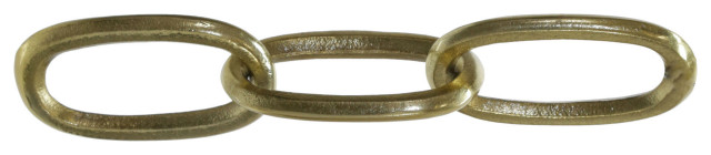 Metal 15" Chain Decor, Gold - Beach Style - Decorative Objects And ...