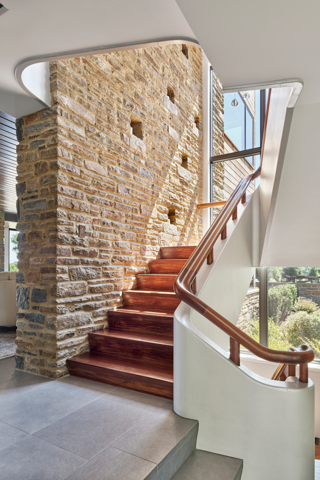 Birch Knoll Restoration - Midcentury - Staircase - Philadelphia - by k ...