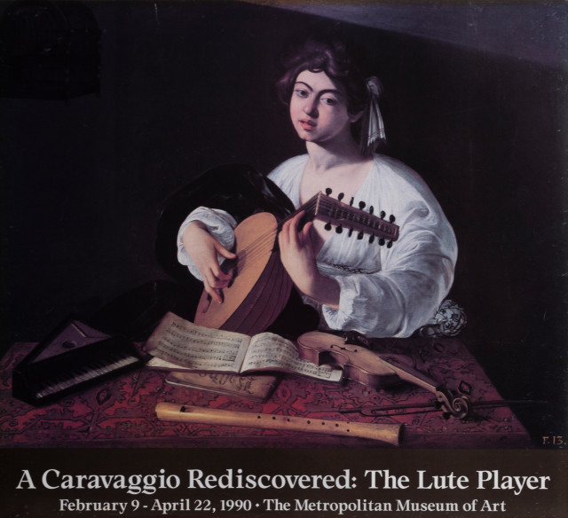 The Lute Player, Caravaggio, 23.75x31.5 - Contemporary - Prints And ...