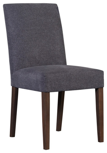 Porter Designs Enna Solid Wood Dining Chair - Gray - Transitional ...