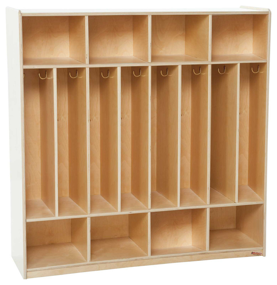 8 Section Space-Saver Locker - Storage Cabinets - by Wood Designs | Houzz