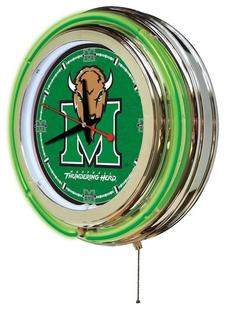 Marshall Neon Clock - Southwestern - Wall Clocks - by Holland Bar Stool ...