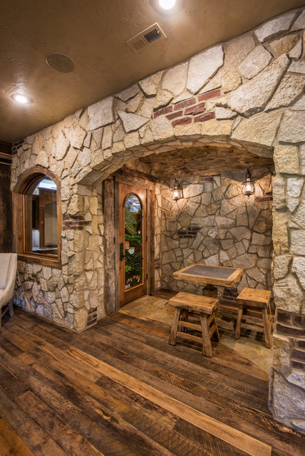Rustic Wine Cellar Design