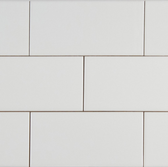 White Glossy 4X16 Subway Tile - Contemporary - Wall And Floor Tile - by ...
