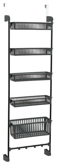 Household Essentials Over the Door Basket Storage Rack - Pantry And ...