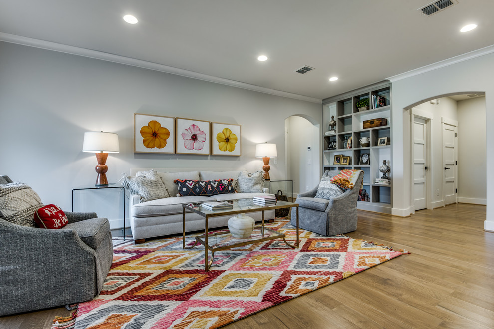 Zero-lot Line Home in North Dallas - Farmhouse - Dallas - by Hawkins ...