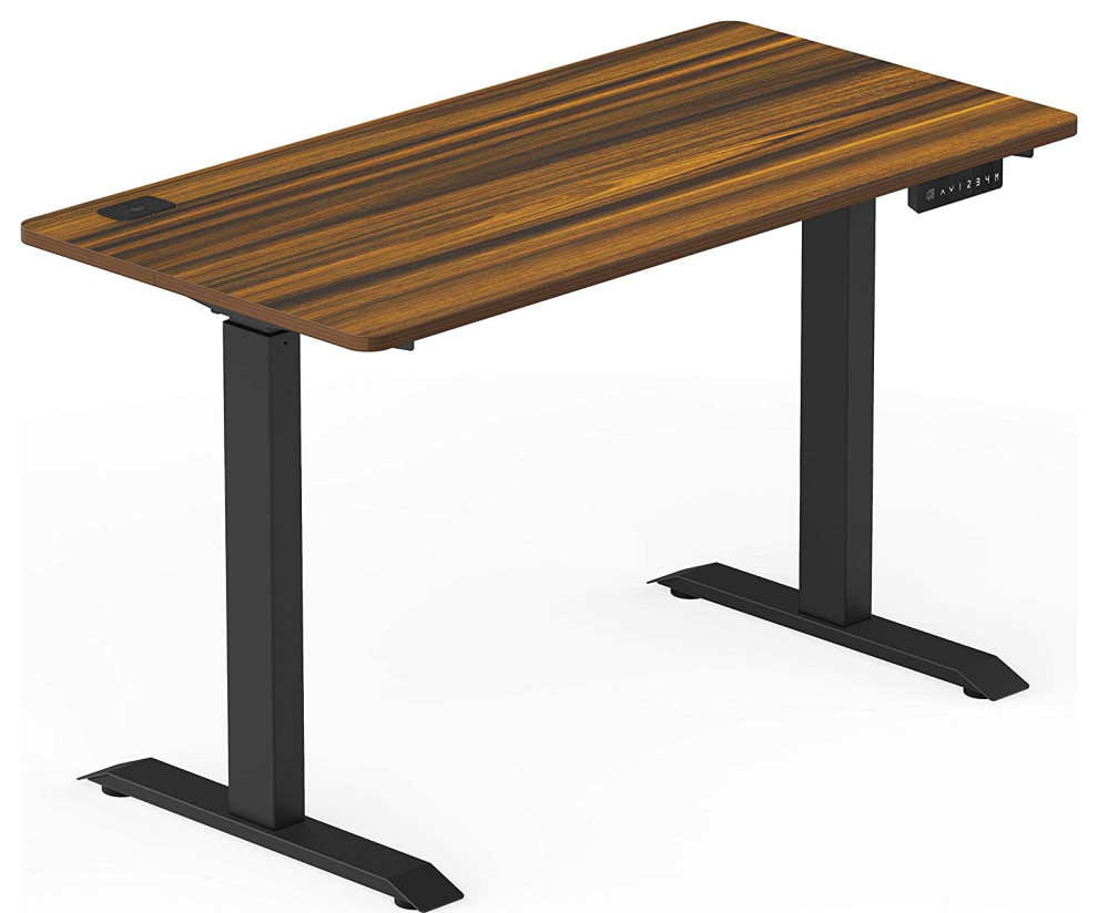 Modern Desk, Electric Lift System With 4 Memory Preset Adjustment ...