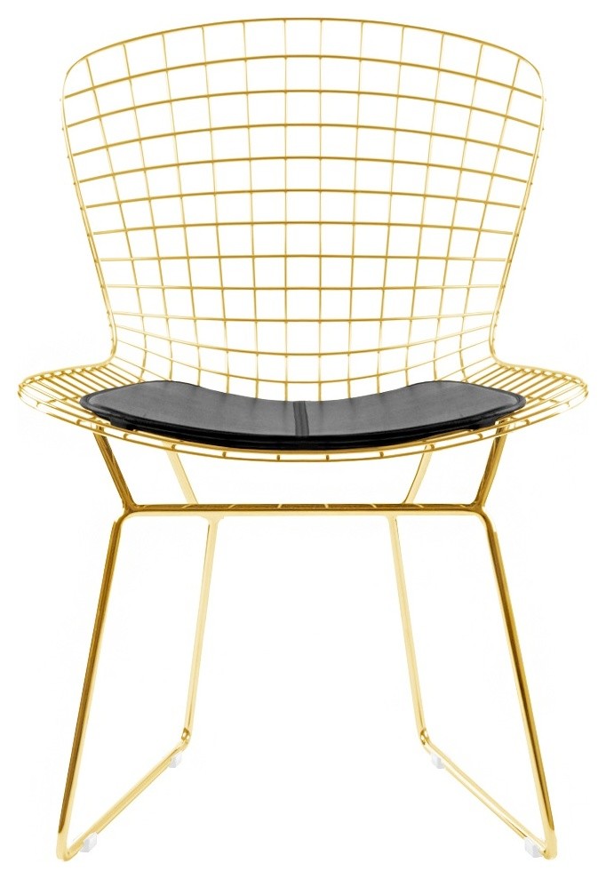 Gold Wire Side Chair - Contemporary - Dining Chairs - by Advanced ...