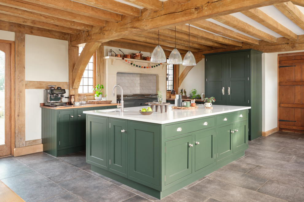 Country Bespoke Country Kitchen - Country - Kitchen - Gloucestershire ...