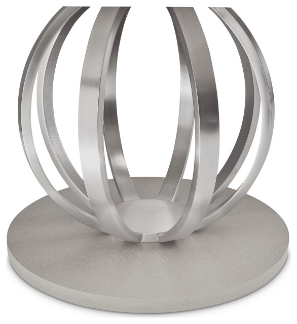 Eclipse Round Dining Table - Moonlight Gray - Contemporary - Dining ...