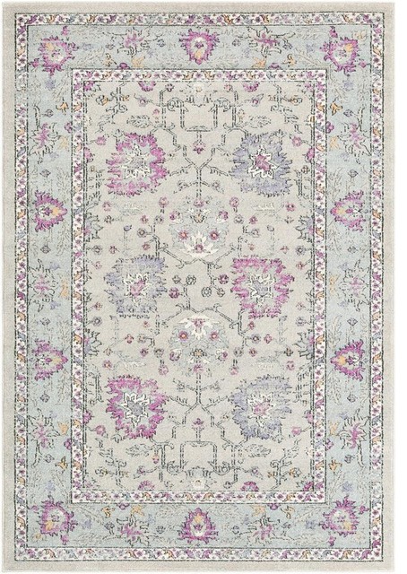 Machine Woven Elise Area Rug EIS-1005, 2'x3' - Mediterranean - Doormats ...