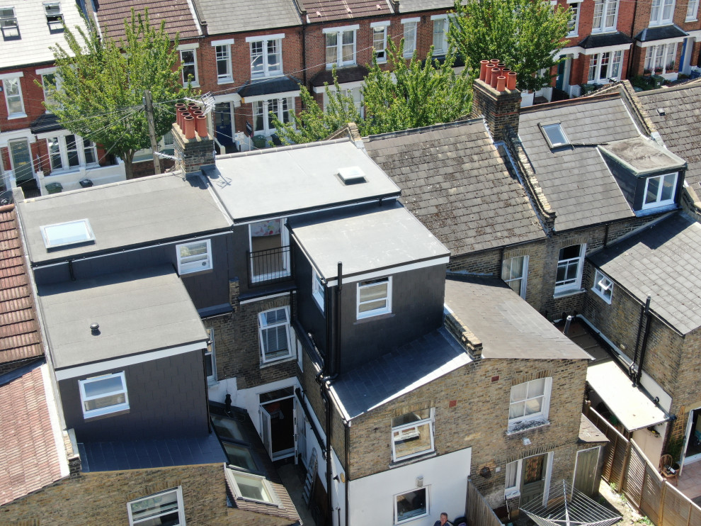 L shape dormer loft conversion in Brixton SW2 by Ash Island Lofts ...