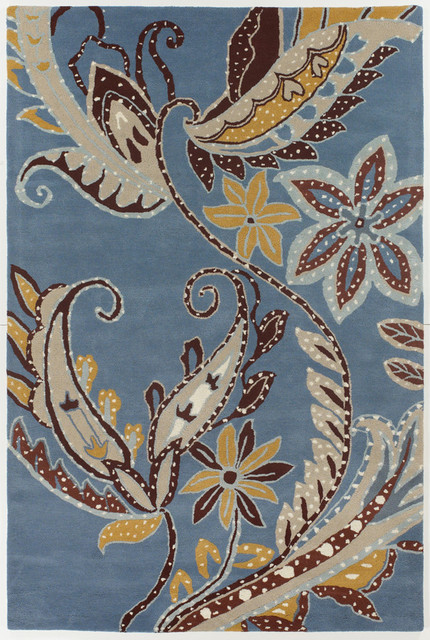 Int Transitional Area Rug, 5'x7'6 - Contemporary - Area Rugs - by ...