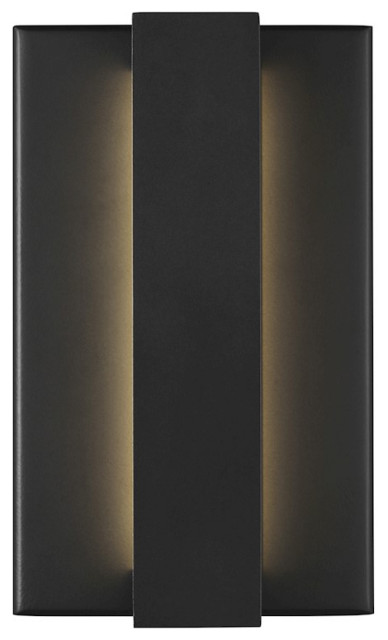 Tech Lighting Windfall 1 Light 8" Outdoor Wall Sconce, Black ...