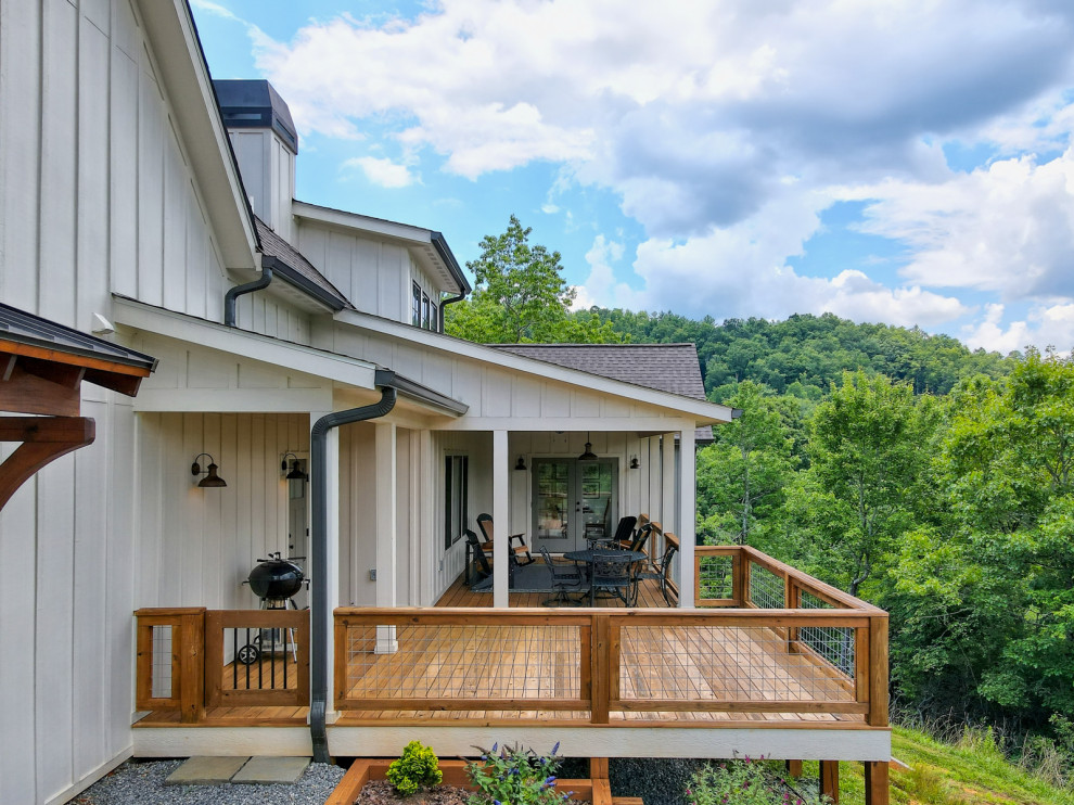 Mountain Top: Modern Farmhouse - Farmhouse - Deck - Atlanta - by ...