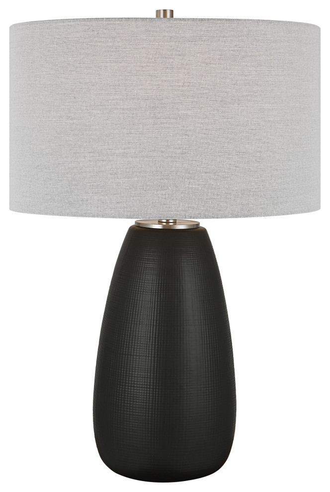 Twilight Satin Black Table Lamp - Transitional - Table Lamps - by Ownax ...