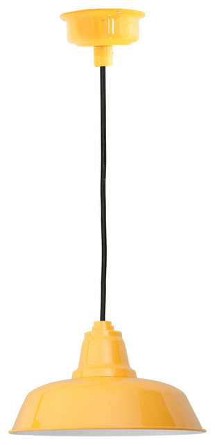 Goodyear LED Pendant Light, 14" - Farmhouse - Outdoor Hanging Lights ...