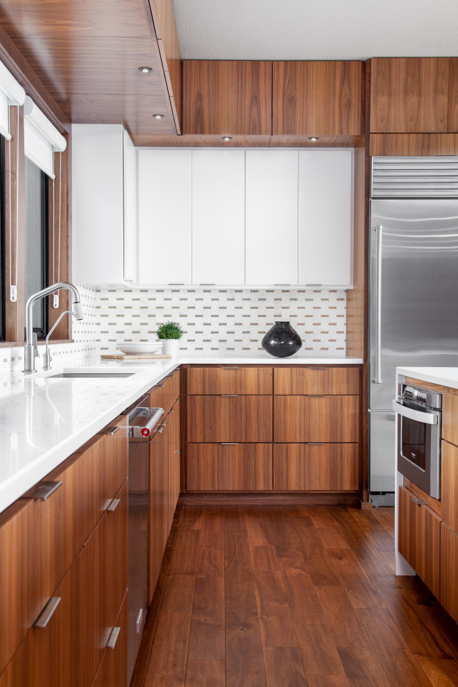 Mid-century Modern kitchen - Retro - Cocina - Otras zonas - de Terry ...