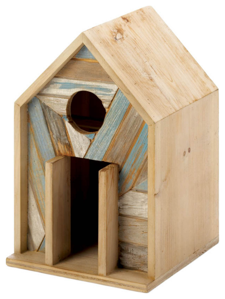 Bali Beach Wooden Birdhouse - Farmhouse - Birdhouses - by Virventures ...