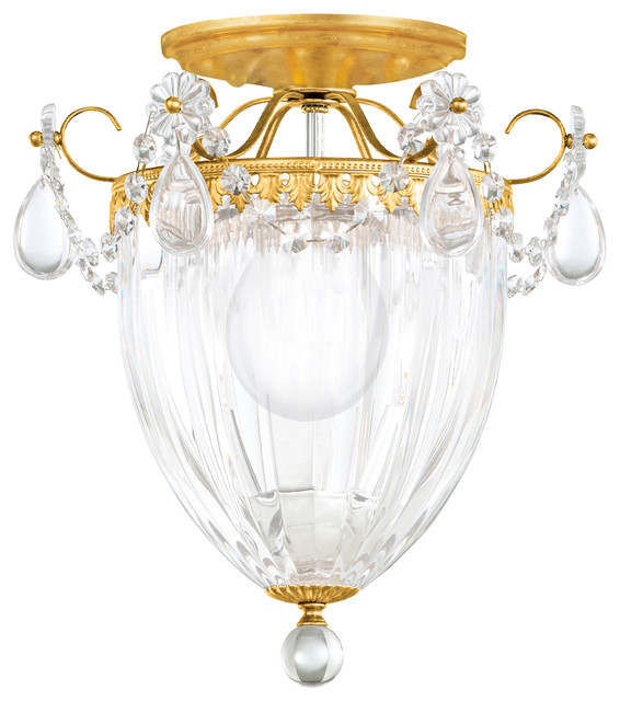 Bagatelle 3-Light Close to Ceiling - Traditional - Flush-mount Ceiling ...