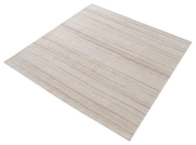 Adana Handtufted Wool Rug, Cream And Beige, 16x16 - Contemporary - Area ...
