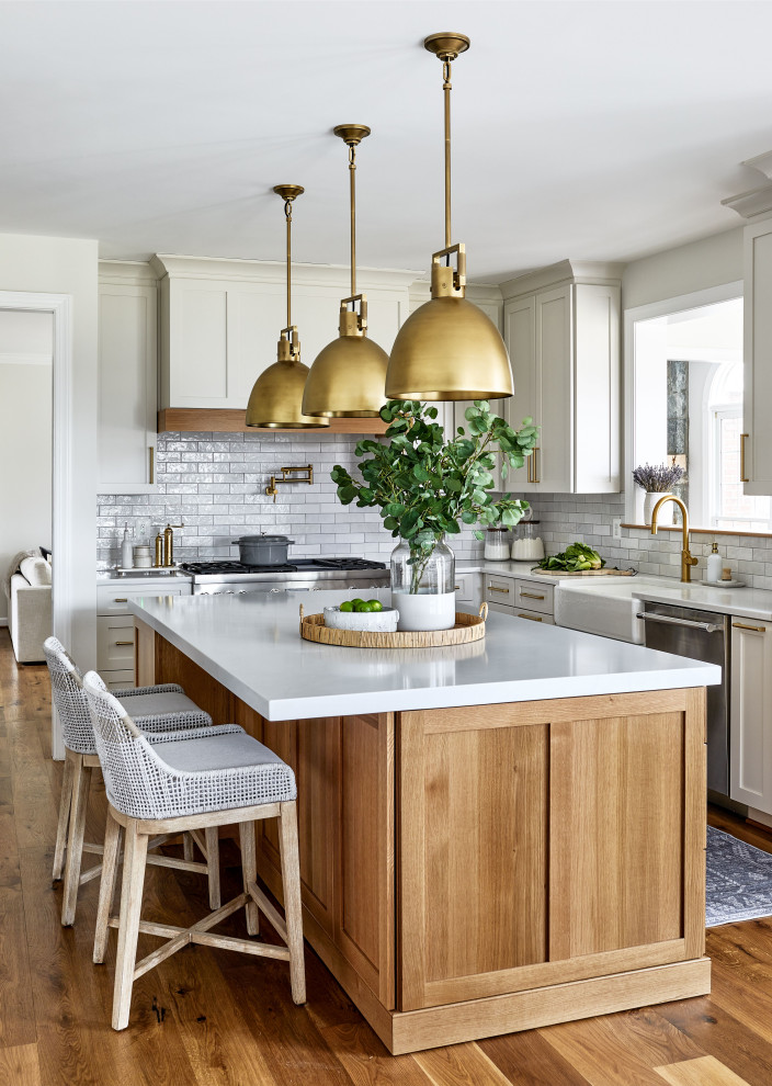 White Oak Kitchen - Transitional - Kitchen - DC Metro - by Sho and Co ...